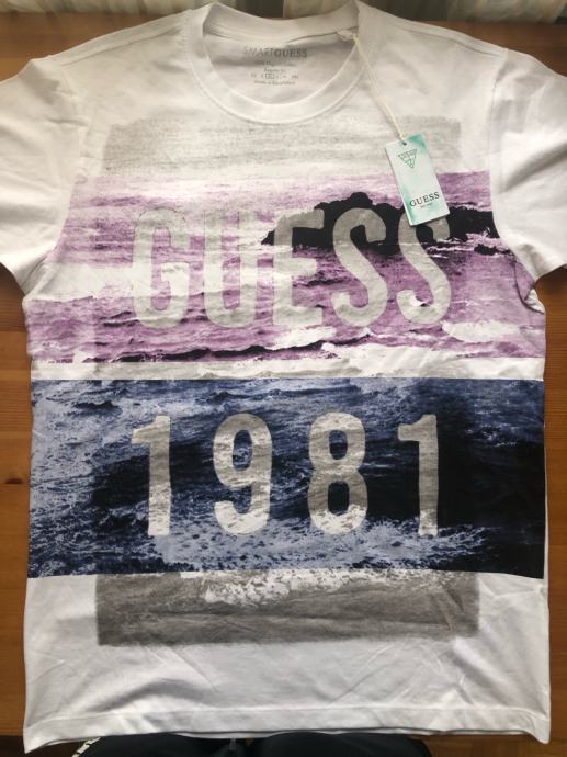 GUESS muška bijela maijca velicine M