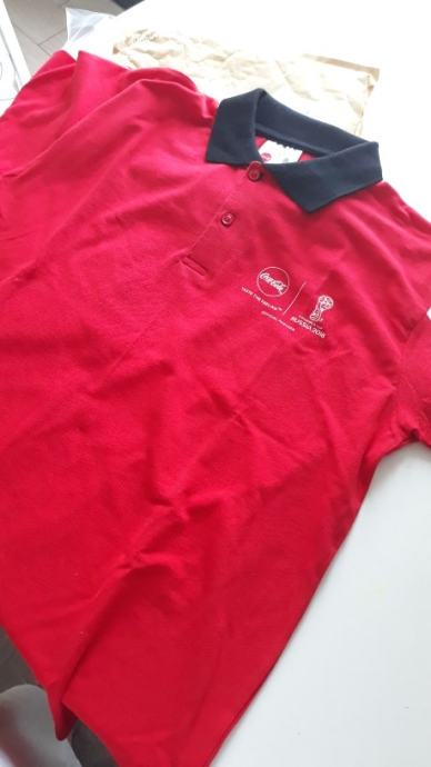 RUSSIA 2018 majica official coca cola L kolektori