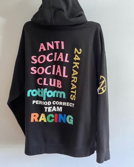Anti Social Social Club Race Team Hoodie XL