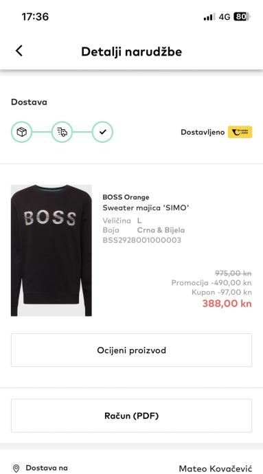 Hugo Boss muška majica