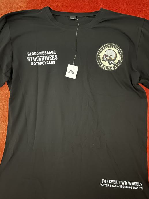 MOTO MAJCA DUGI RUKAV - CRNA - XXL