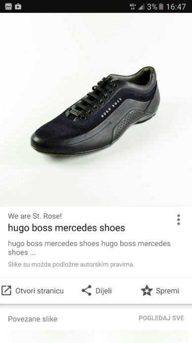 Hugo Boss cipele sportska elegancija Mercedes benz edition!
