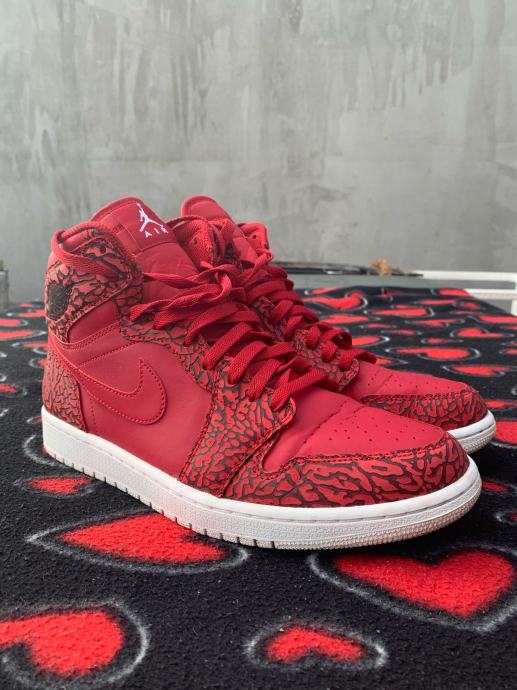 Jordan 1 “Red Elephant Print” EU 45/US 11