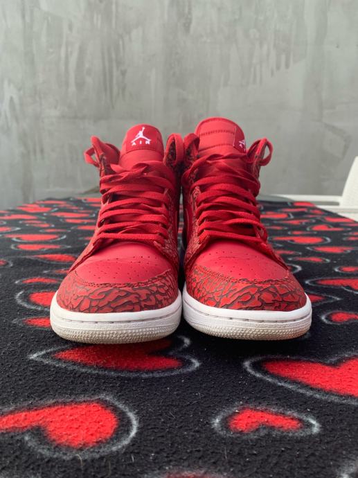 Jordan 1 “Red Elephant Print” EU 45/US 11