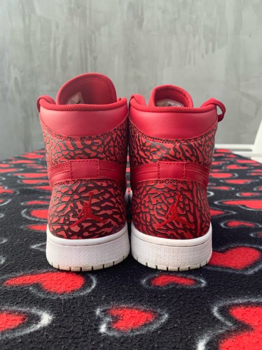 Jordan 1 “Red Elephant Print” EU 45/US 11