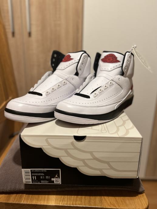 P: Nike Air Jordan 2 Retro High - CHICAGO - EU45 - USA11