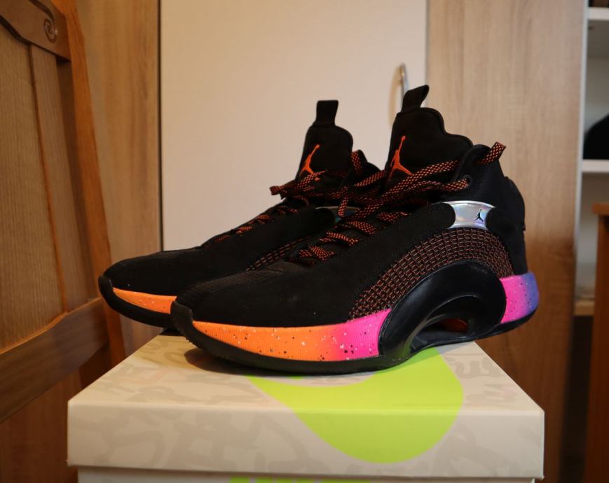 P: Nike Air Jordan XXXV - 35 - SUNSET - MIAMI - košarkaške tenisice