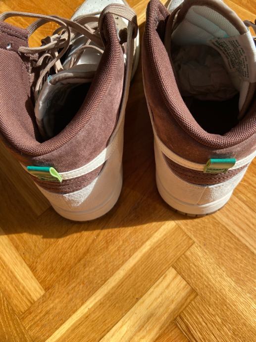 Nike Dunk High Light Chocolate 44