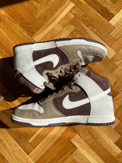 Nike Dunk High Light Chocolate 44