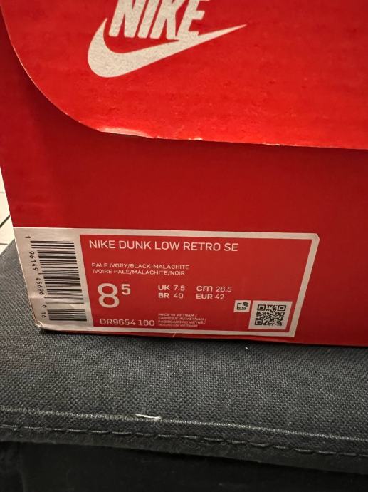 Nike DUNK LOW LOTTERY PACK MALACHITE GREEN