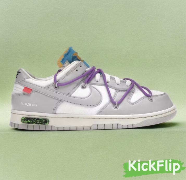 Nike dunk off white lot 47