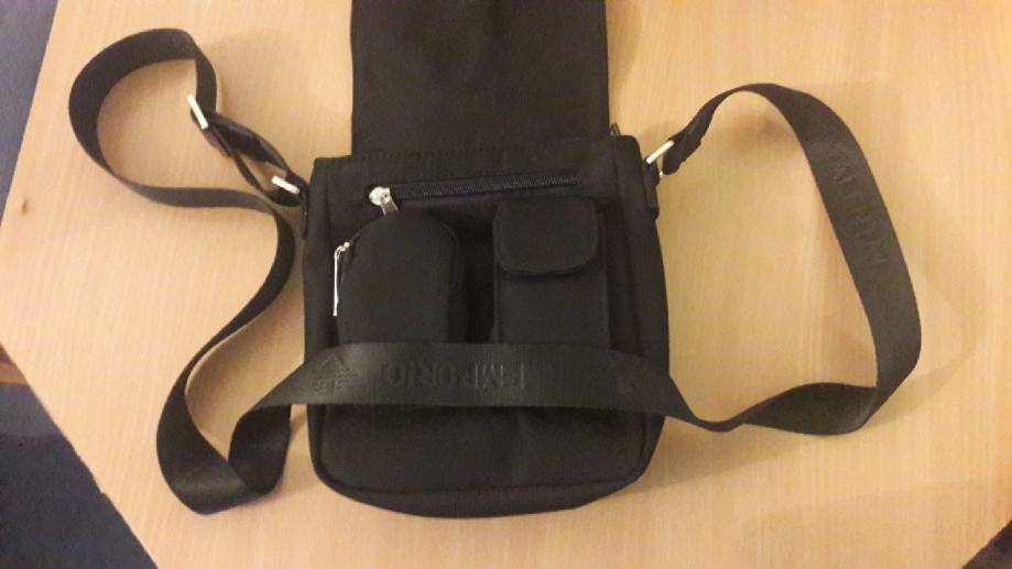 211 Crna Torba Torbica Zenska Muska za preko ramena