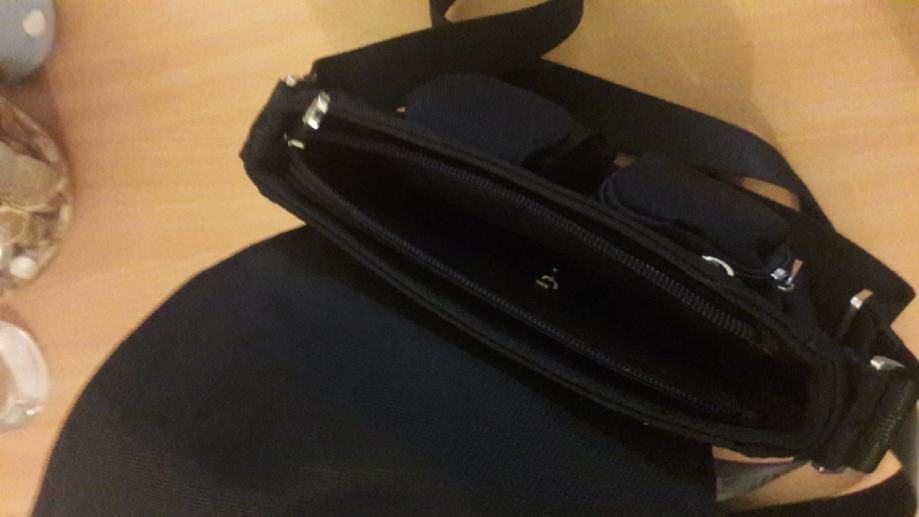 211 Crna Torba Torbica Zenska Muska za preko ramena