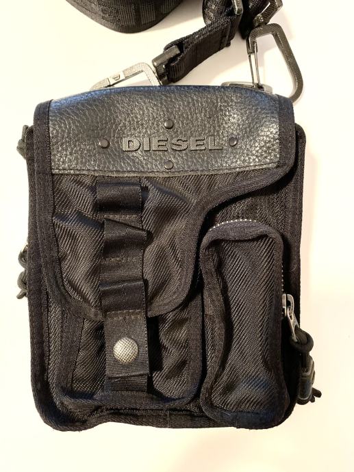 Diesel Shoulder Bag Black - muška torbica preko ramena