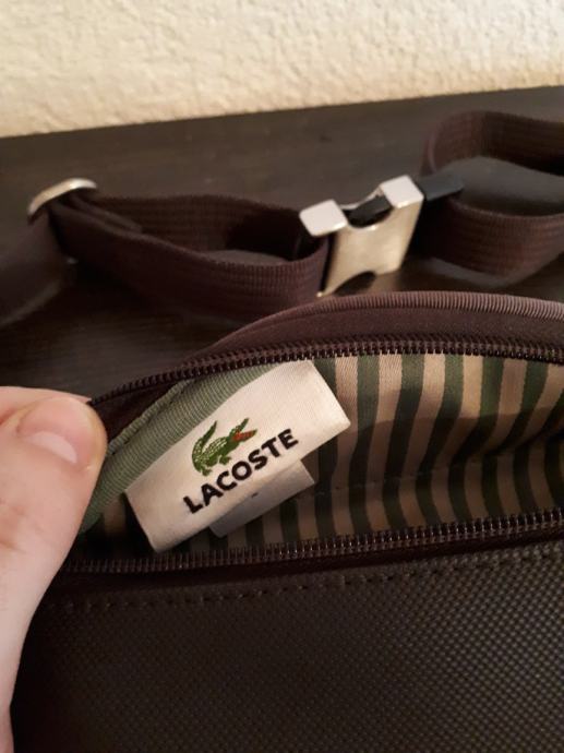 Lacoste torbica pederuša original
