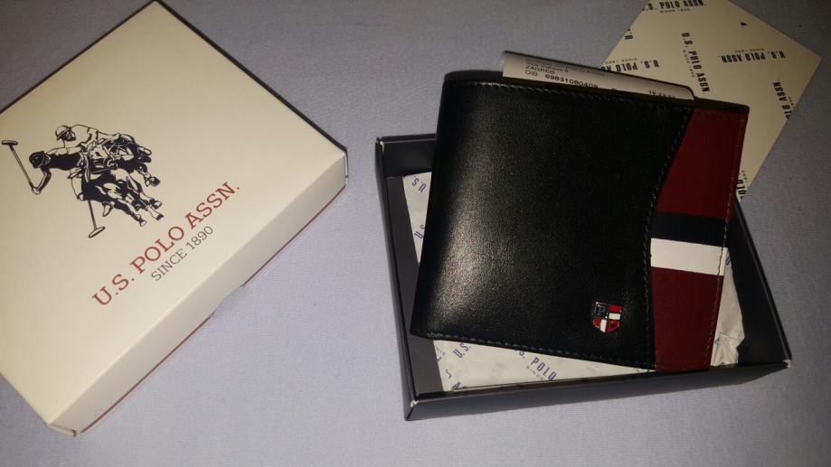 originalni muški kožni novčanik US POLO ASSN