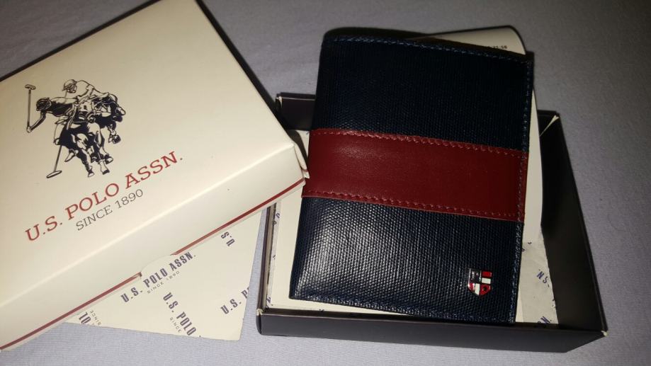 originalni muški kožni novčanik US POLO ASSN