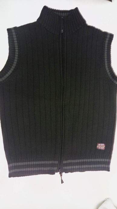 Muški kvalitetan crni pulover na cif - br od S - L NORTH - 1+1 GRATIS