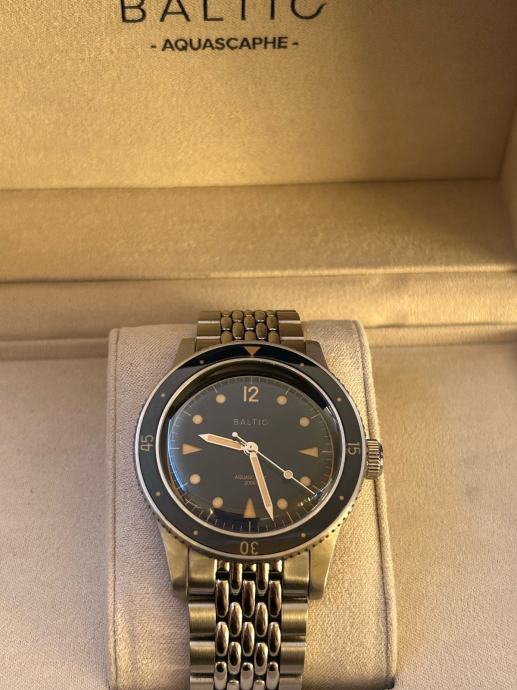 Baltic Aquascaphe Blue Gilt