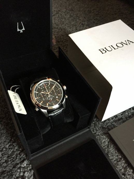 Bulova Precisionist 96b259 novo!!