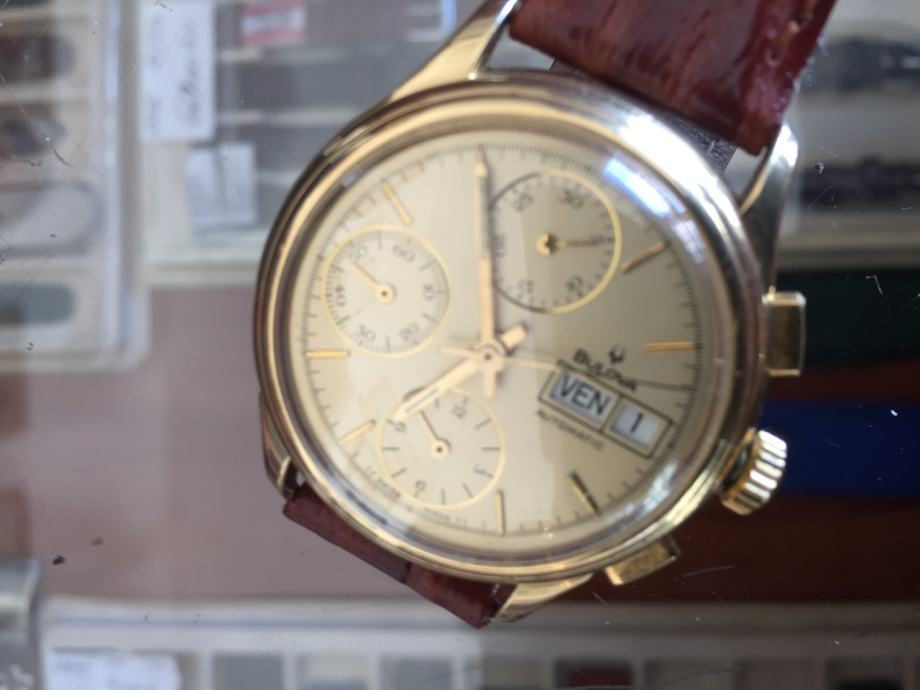 BULOVA ručni sat, 18 K zlato, u izvanrednom stanju