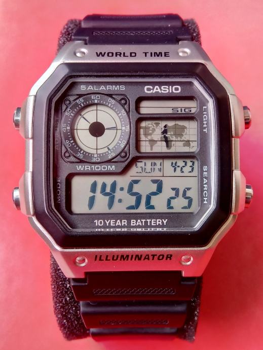 Casio AE-1200WH-1CVEF (modul 3299) Casio Royale NOVO