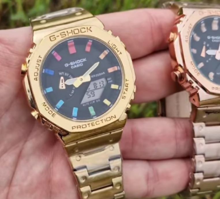 Casio G-Shock OAK GOLD METAL