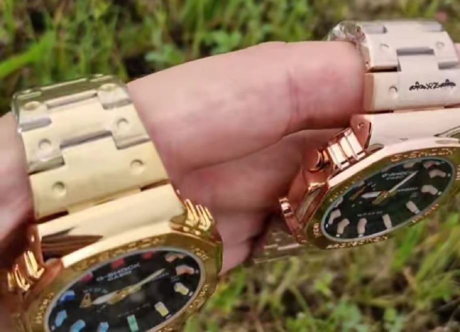 Casio G-Shock OAK GOLD METAL