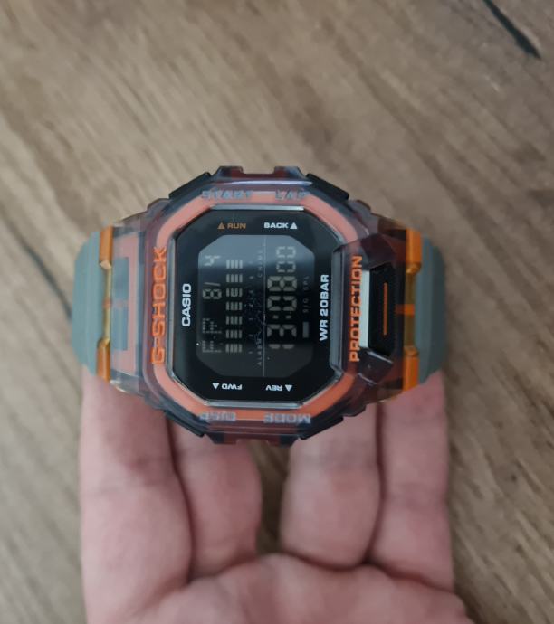 Casio G Shock Orange