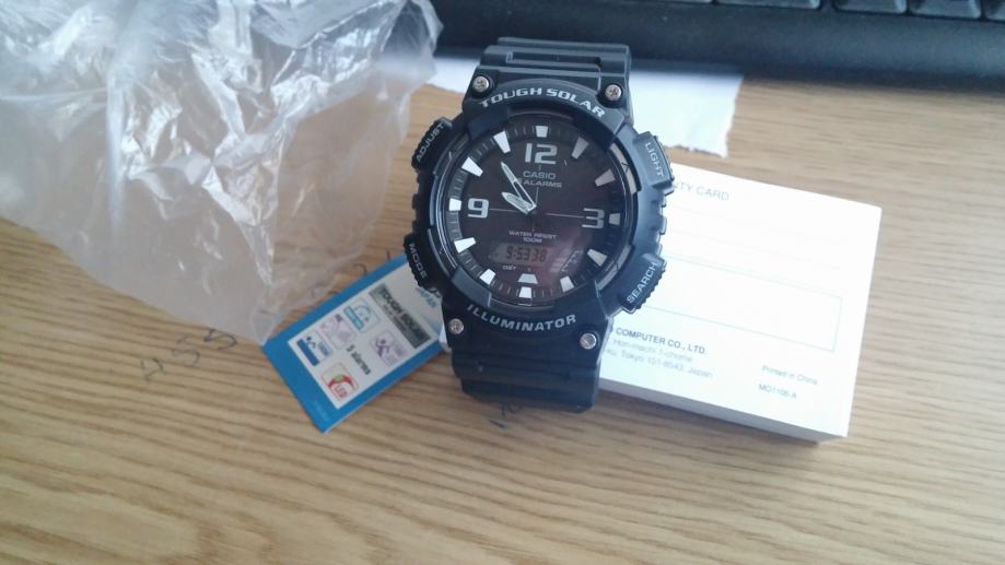 CASIO SOLARNI SAT potpuno novi