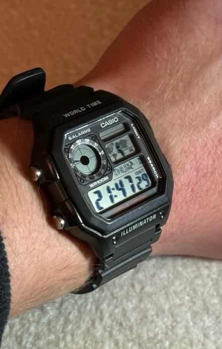 Casio World Time AE-1200WH