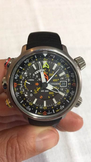 Citizen altichron titanium promaster