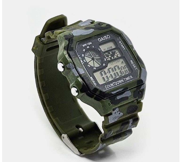 digitalni ručni sat - military