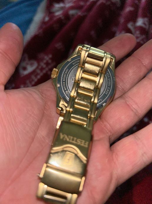 Festina Gold Watch