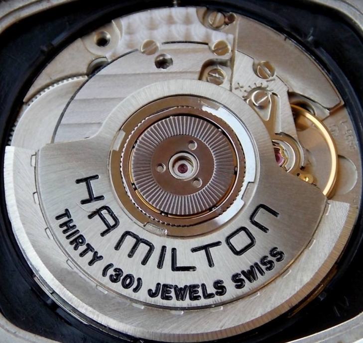 Hamilton Dodson,automatic sa 30 rubina,ETA 2895-1,crni cifer