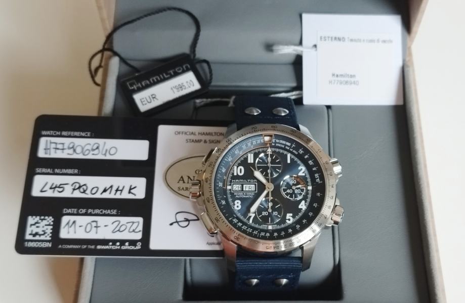 Hamilton Aviation X-Wind Auto Chrono
