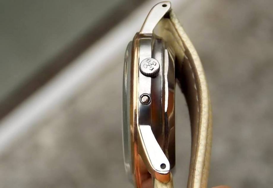 Izuzetno rijedak Cortebert-Corterotor,cal.704,čelik/zlato