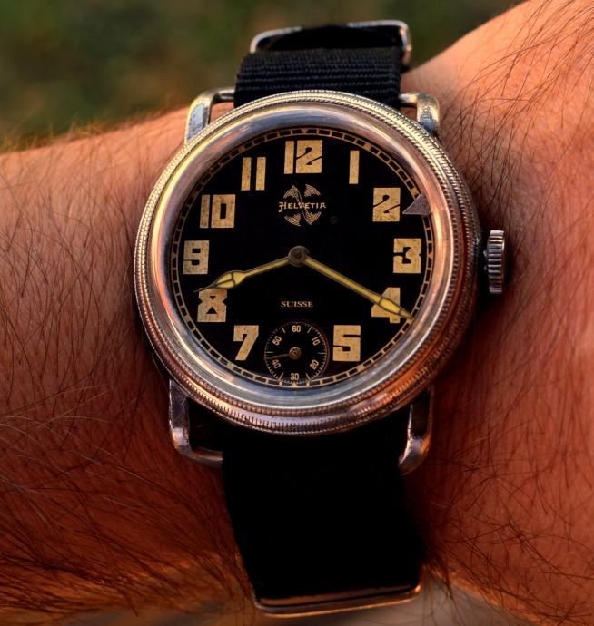 Legendarna velika pilotska Helvetia,Luftwaffe Fliegeruhr WW2