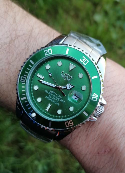 LIGE klasični luksuzni analogni kvarcni vodootporni ručni sat