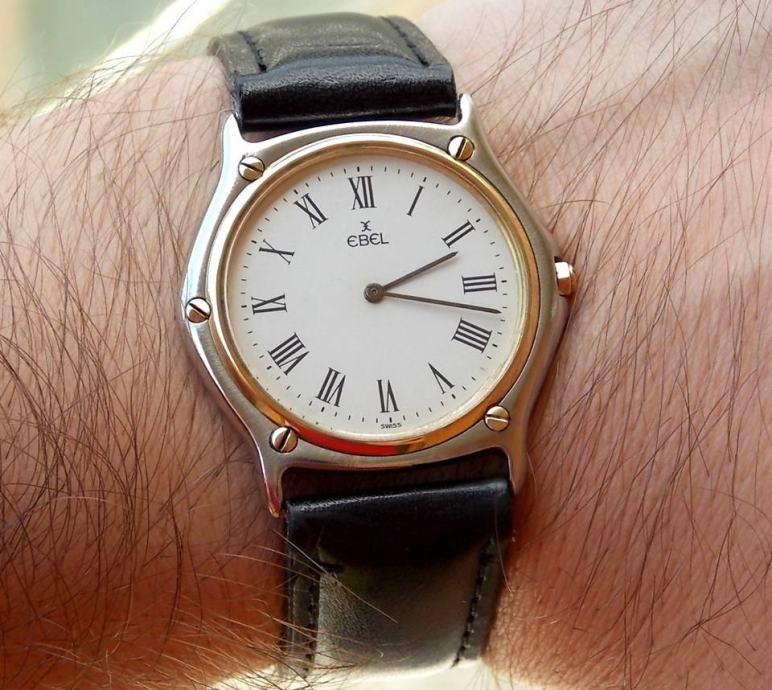 Luksuzni Ebel,zlato/čelik,mehanizam Ebel81(Cartier 81),model181903