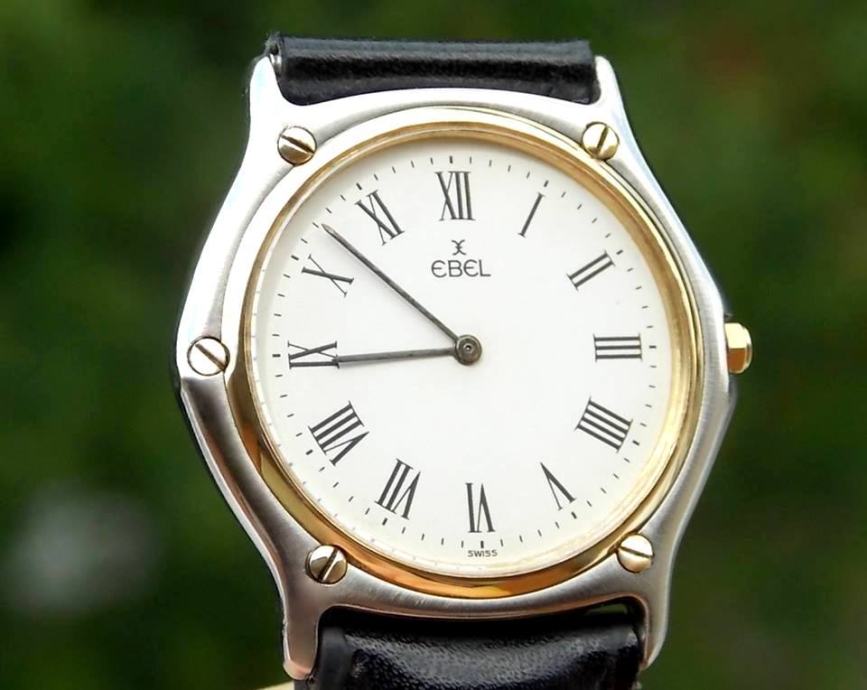 Luksuzni Ebel,zlato/čelik,mehanizam Ebel81(Cartier 81),model181903