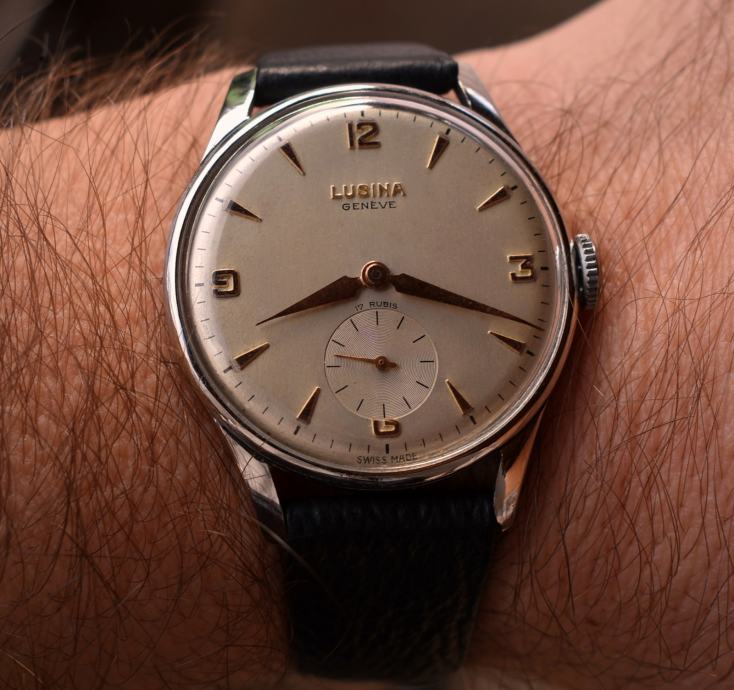 Lusina Geneve,Extra Mod.18,navijač iz 1950ih,vojni mehanizam