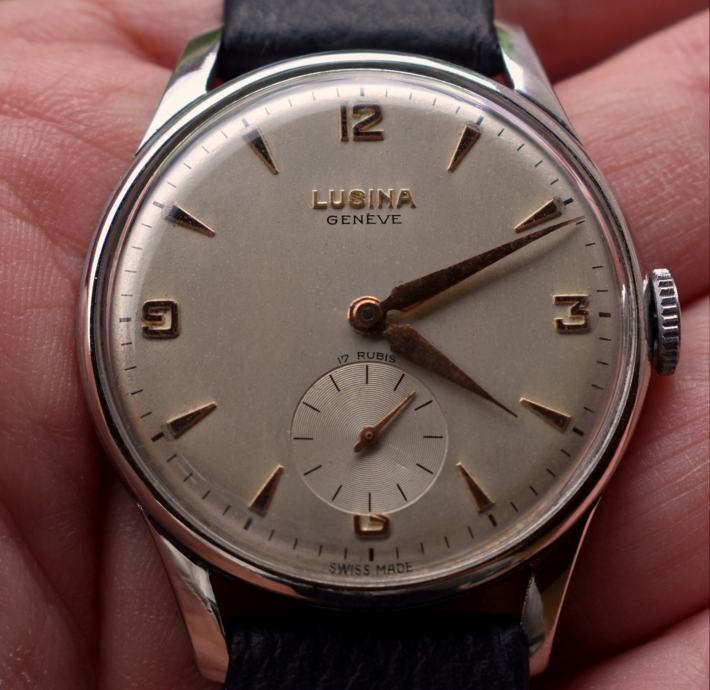 Lusina Geneve,Extra Mod.18,navijač iz 1950ih,vojni mehanizam