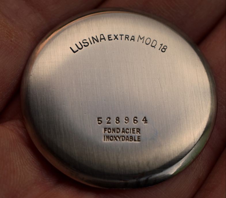 Lusina Geneve,Extra Mod.18,navijač iz 1950ih,vojni mehanizam