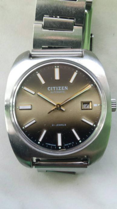 Mehanički sat CITIZEN, automatic, 21 jewels