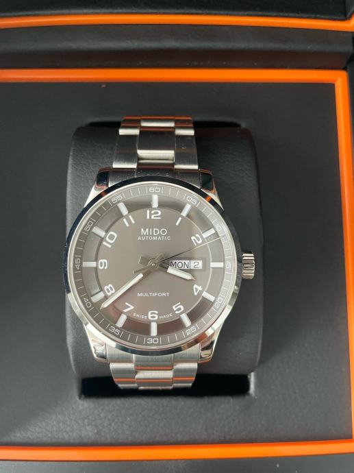 MIDO MULTIFORT GRAY DIAL