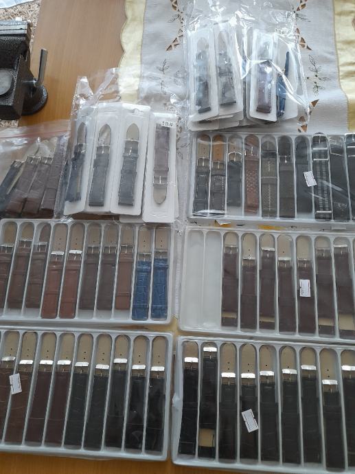 NARUKVICE ZA SATOVE, koza, kais, remen, rucni sat