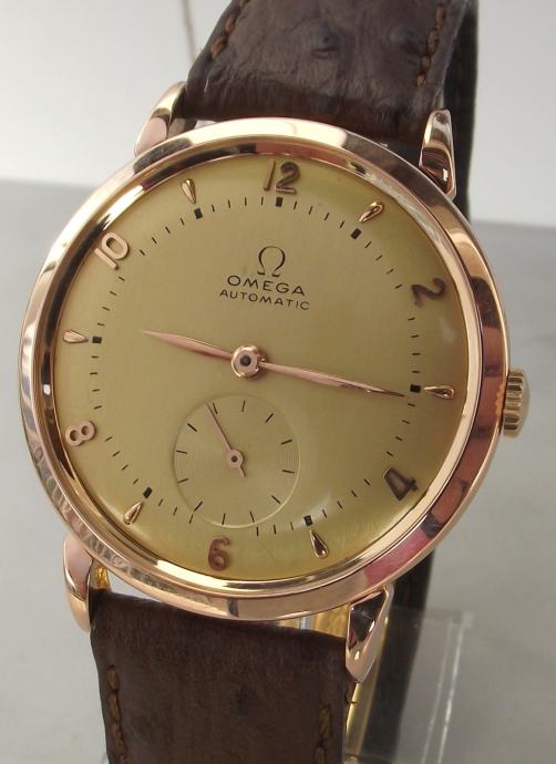 Omega automatic - Bumper, Cal. Omega 342, iz 50tih godina u 18.k Zlatu