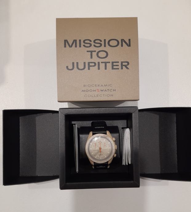 SPEEDMASTER OMEGA x SWATCH BIOCERAMIC MOONSWATCH MISSION TO JUPITER