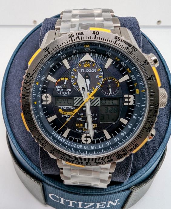 Citizen Promaster Skyhawk Titanium Blue Angels